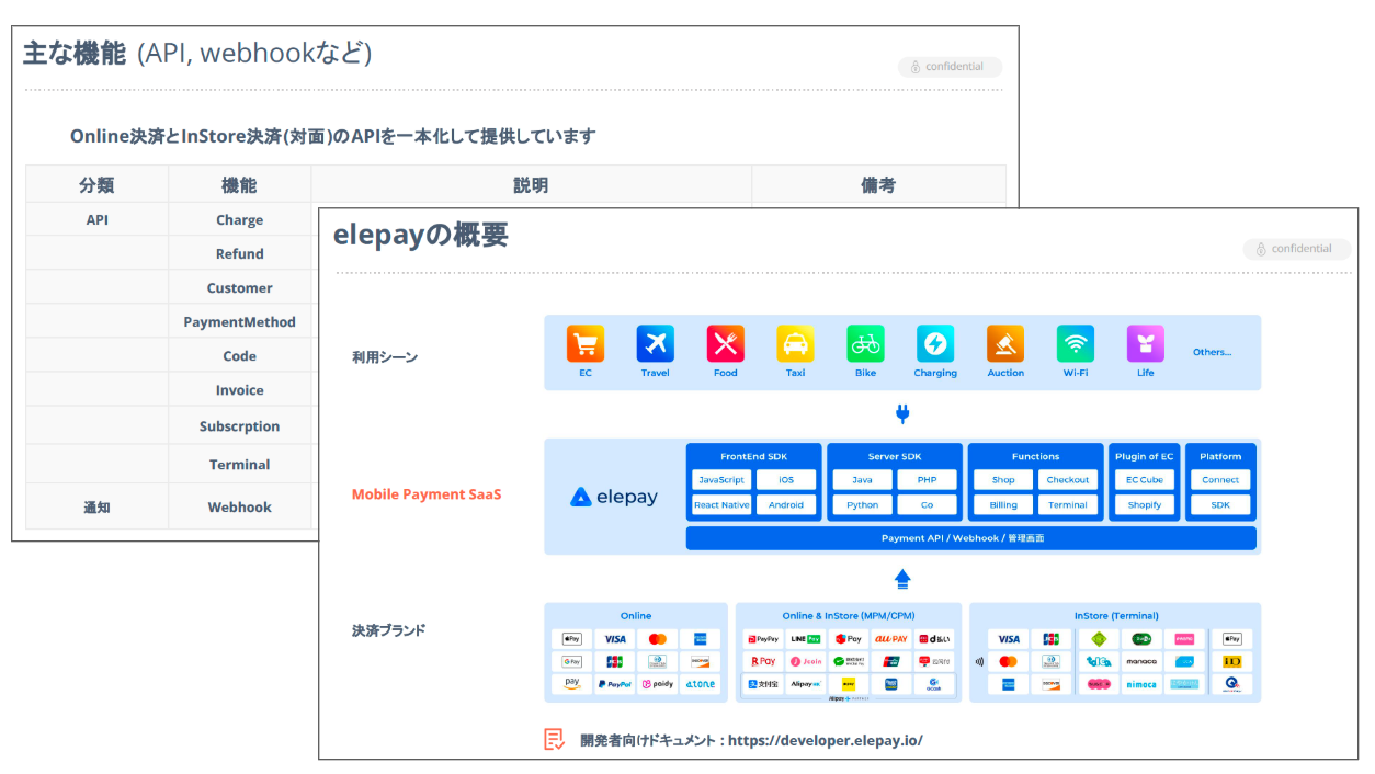 elepay|資料ダウンロードページ